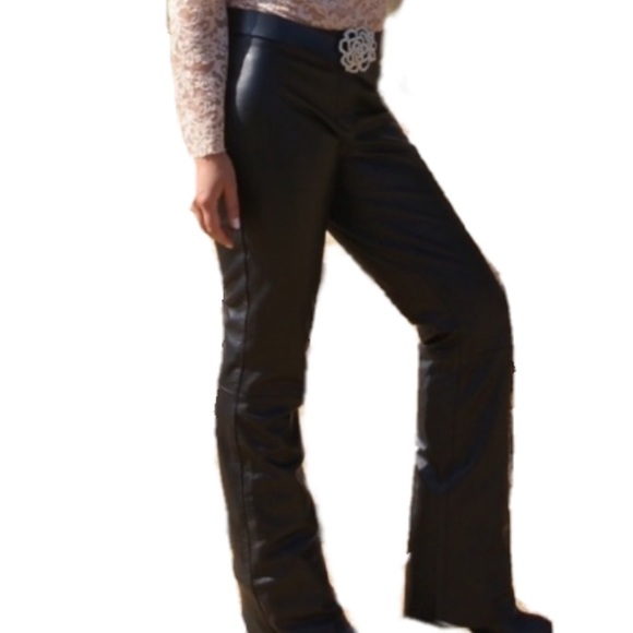 Moda International | Pants & Jumpsuits | Moda International 0 Leather ...
